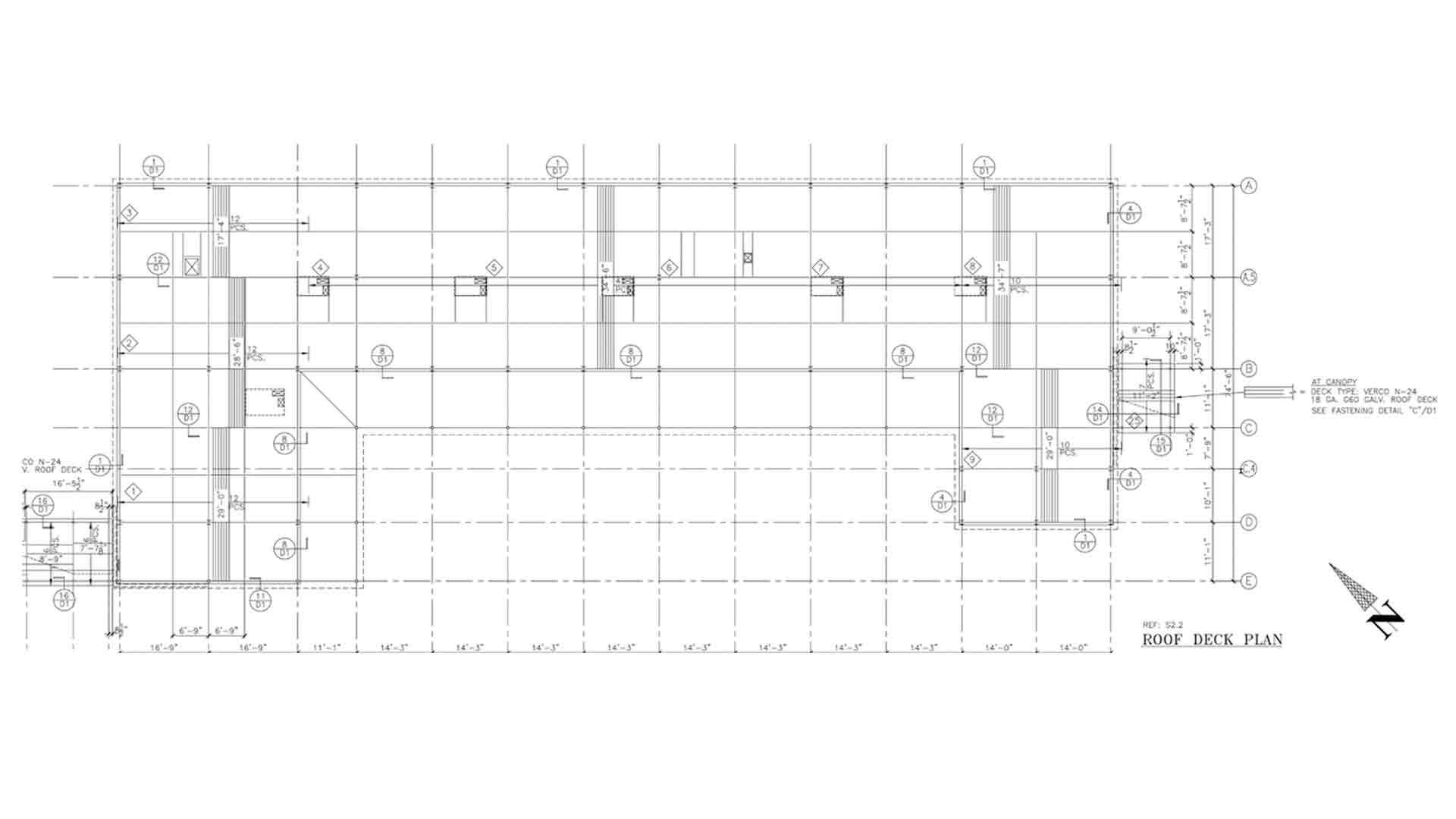 PLN3-32 | Verco Punchlok II Roof Deck | Same Day Service Metaldeck.com