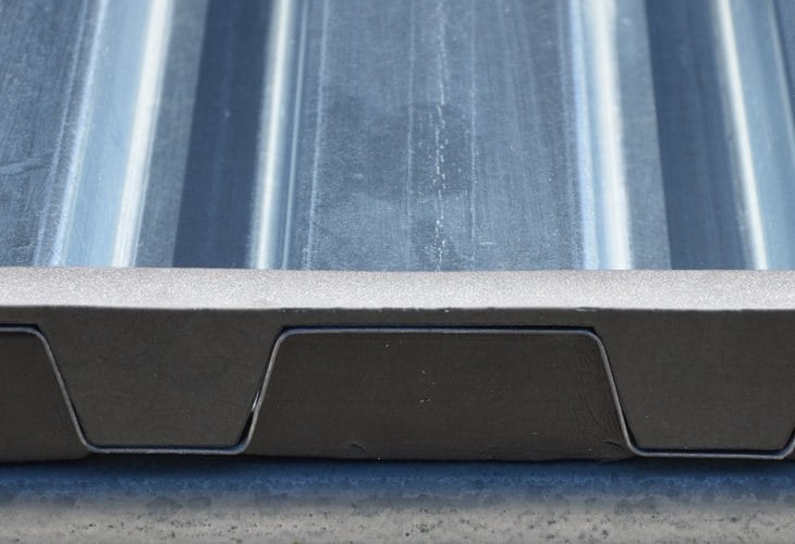 Outside Foam Closure Strips For B Roof Deck: 36" Wide