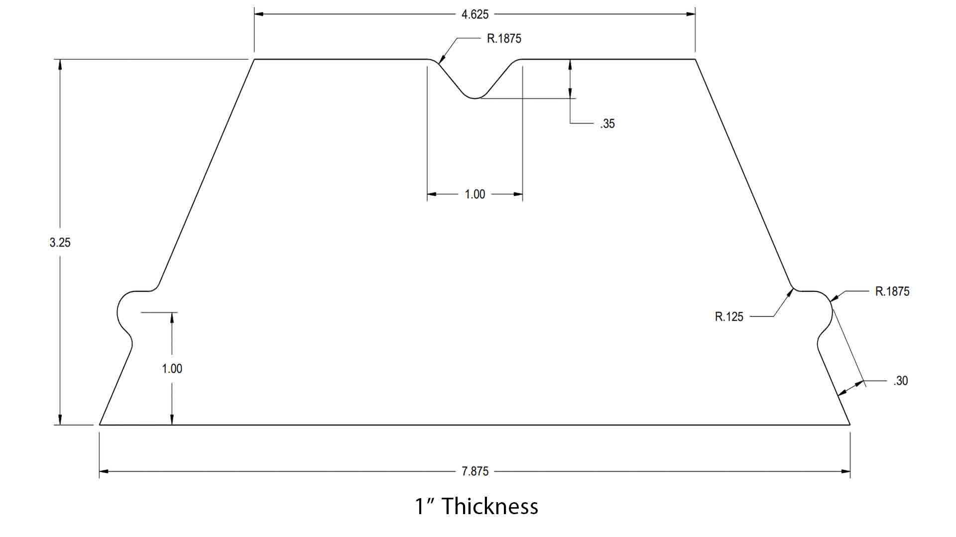 Foam Closure For W3-36 Formlok: Individual Plugs For 3" Floor Deck